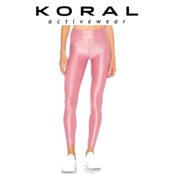 Koral | Pants & Jumpsuits | Koral Lustrous Infinity High Rise Legging ...